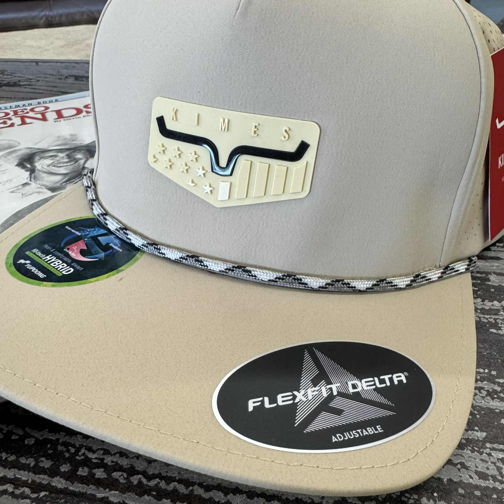 Kimes Ranch Anthem Western Cap - Khaki