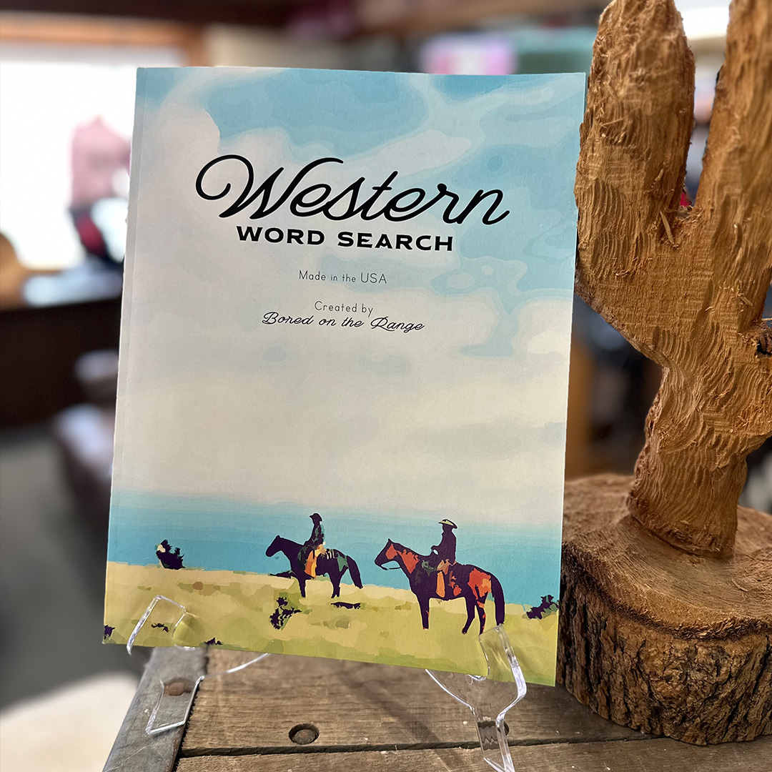 Western Word Search Book by Bored on the Range